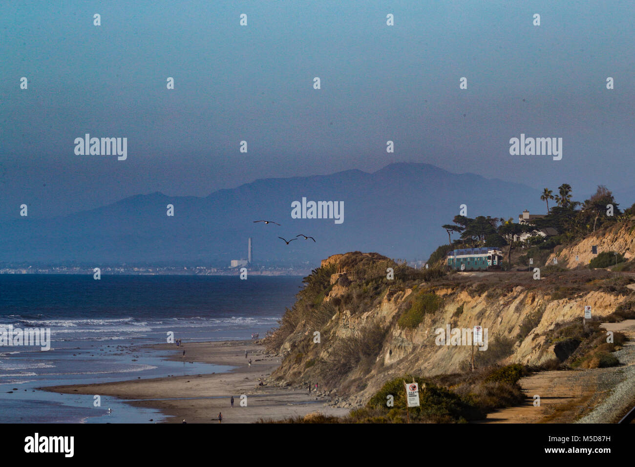 coaster train north county transit division between oceanside and san ...