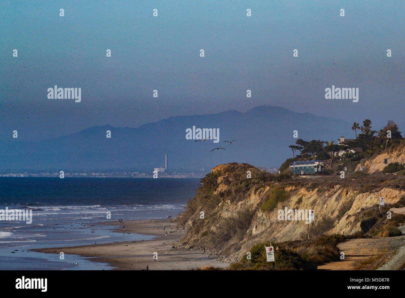coaster train north county transit division between oceanside and san ...