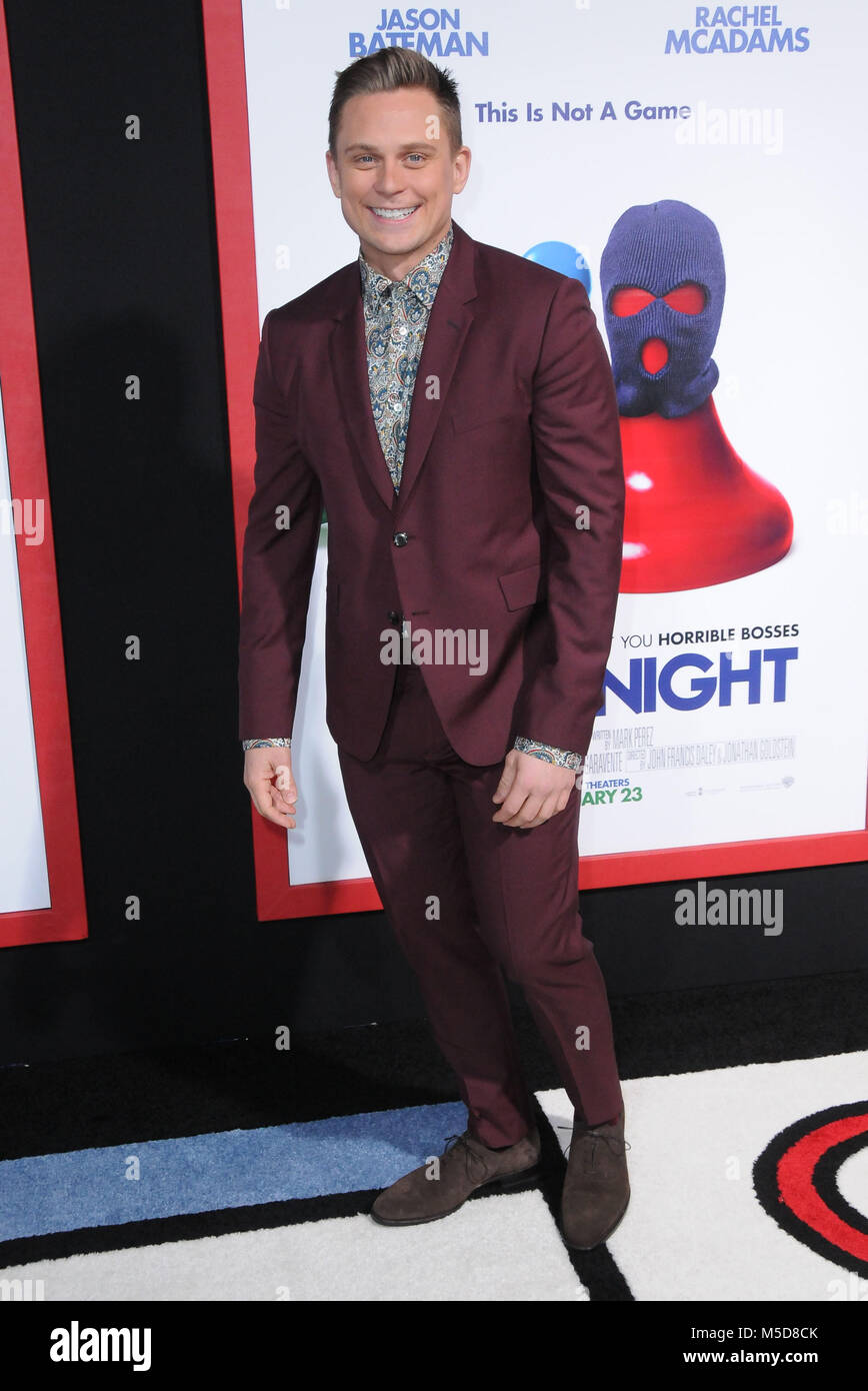 HOLLYWOOD, CA - FEBRUARY 21: Actor Billy Magnussen attends the premiere ...