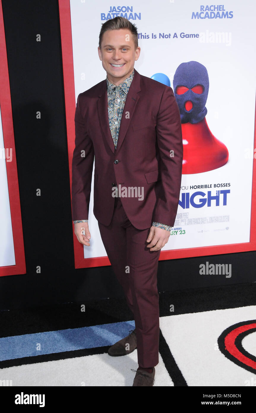 HOLLYWOOD, CA - FEBRUARY 21: Actor Billy Magnussen attends the premiere ...