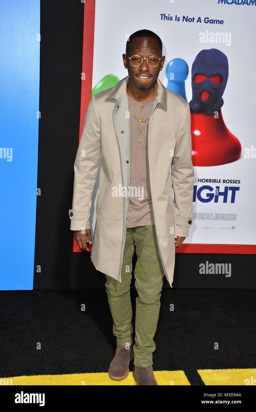 LOS ANGELES, CA. February 21, 2018: Wesley Armstrong at the premiere ...