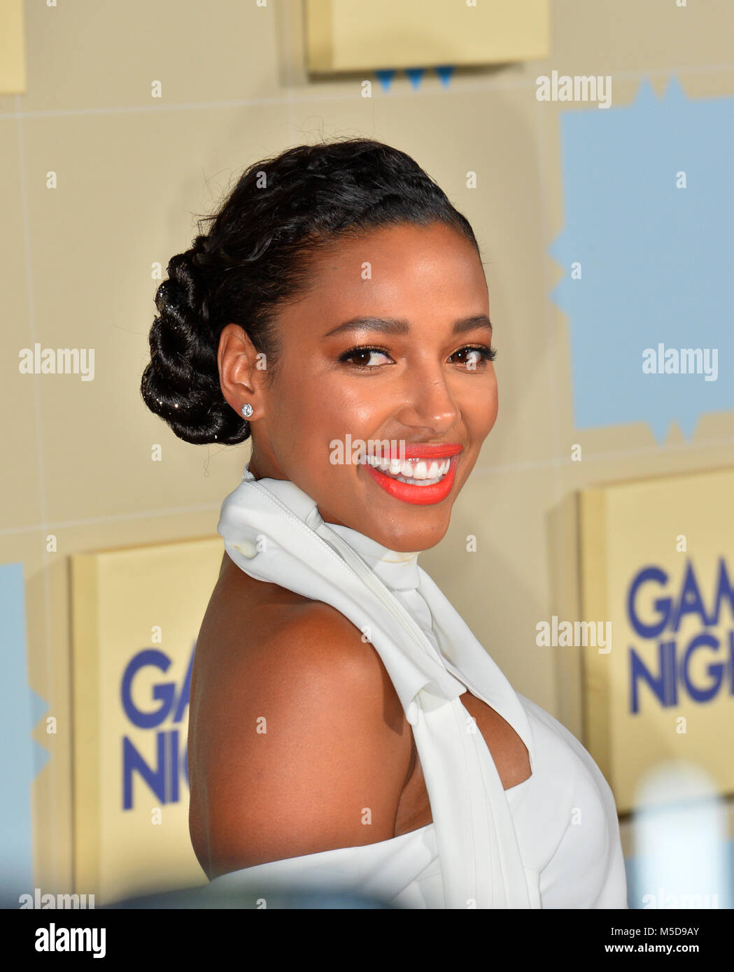 Los Angeles Ca February 21 2018 Kylie Bunbury At The Premiere For Game Night At The Tcl