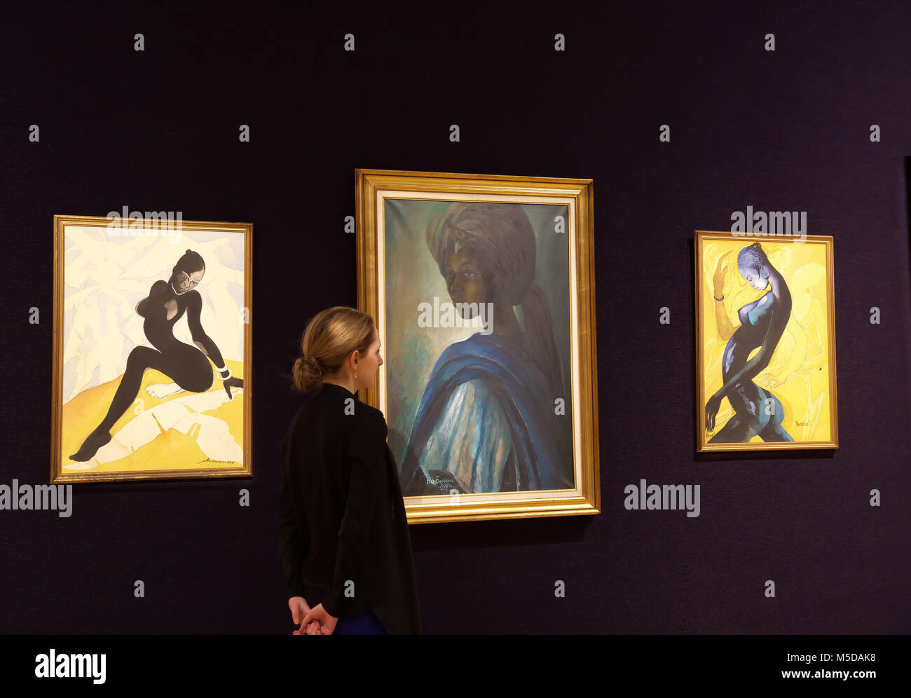 London,UK,22nd February 2018,Ben Enwonwu’s Tutu, the rediscovered ...