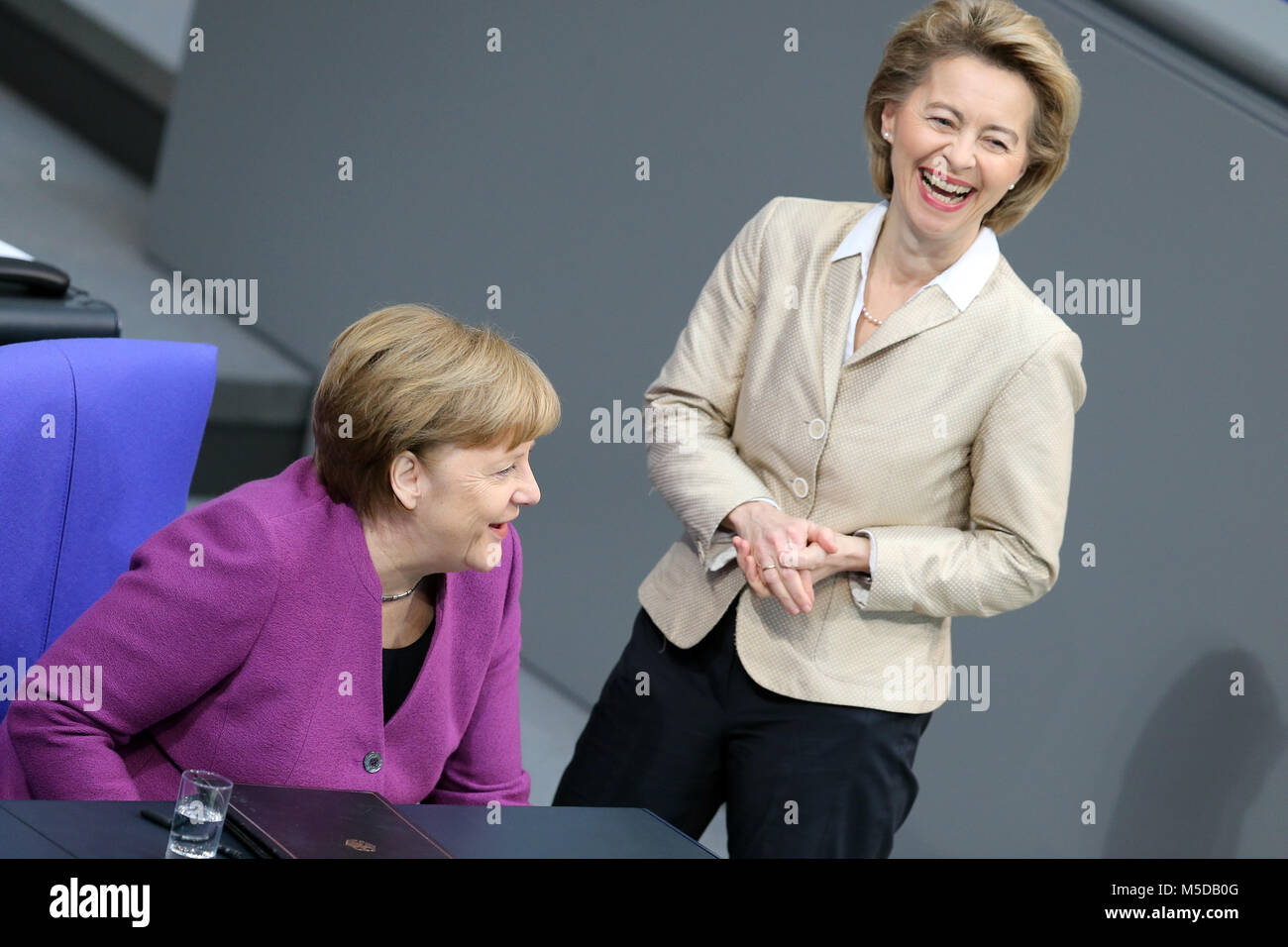 Berlin, Germany.22 February 2018, German Bundestag session: German ...