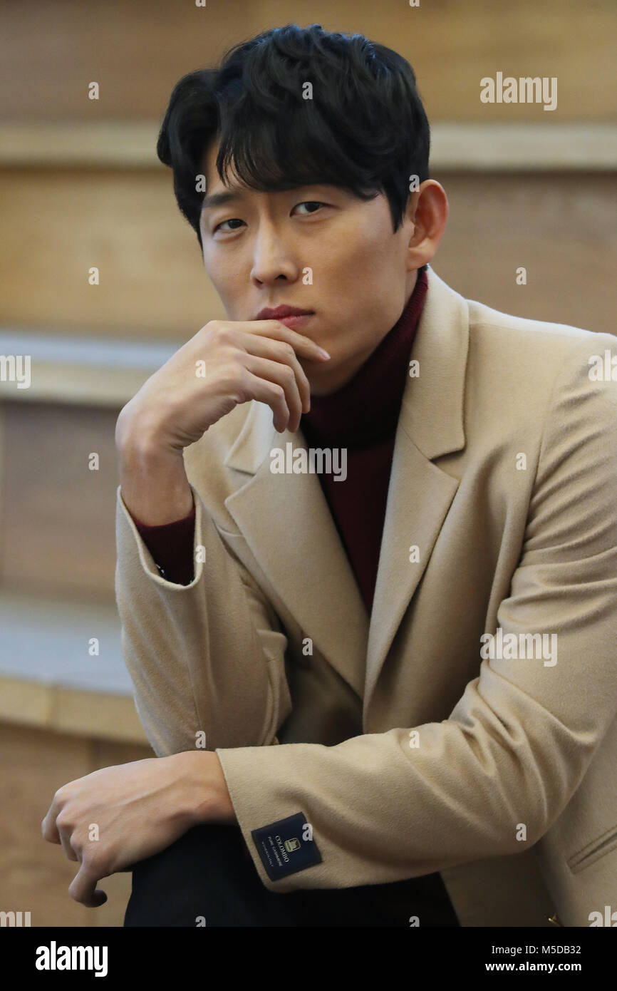 22nd Feb, 2018. S. Korean actor Koh Jun South Korean actor Koh Jun, who stars in the drama ...