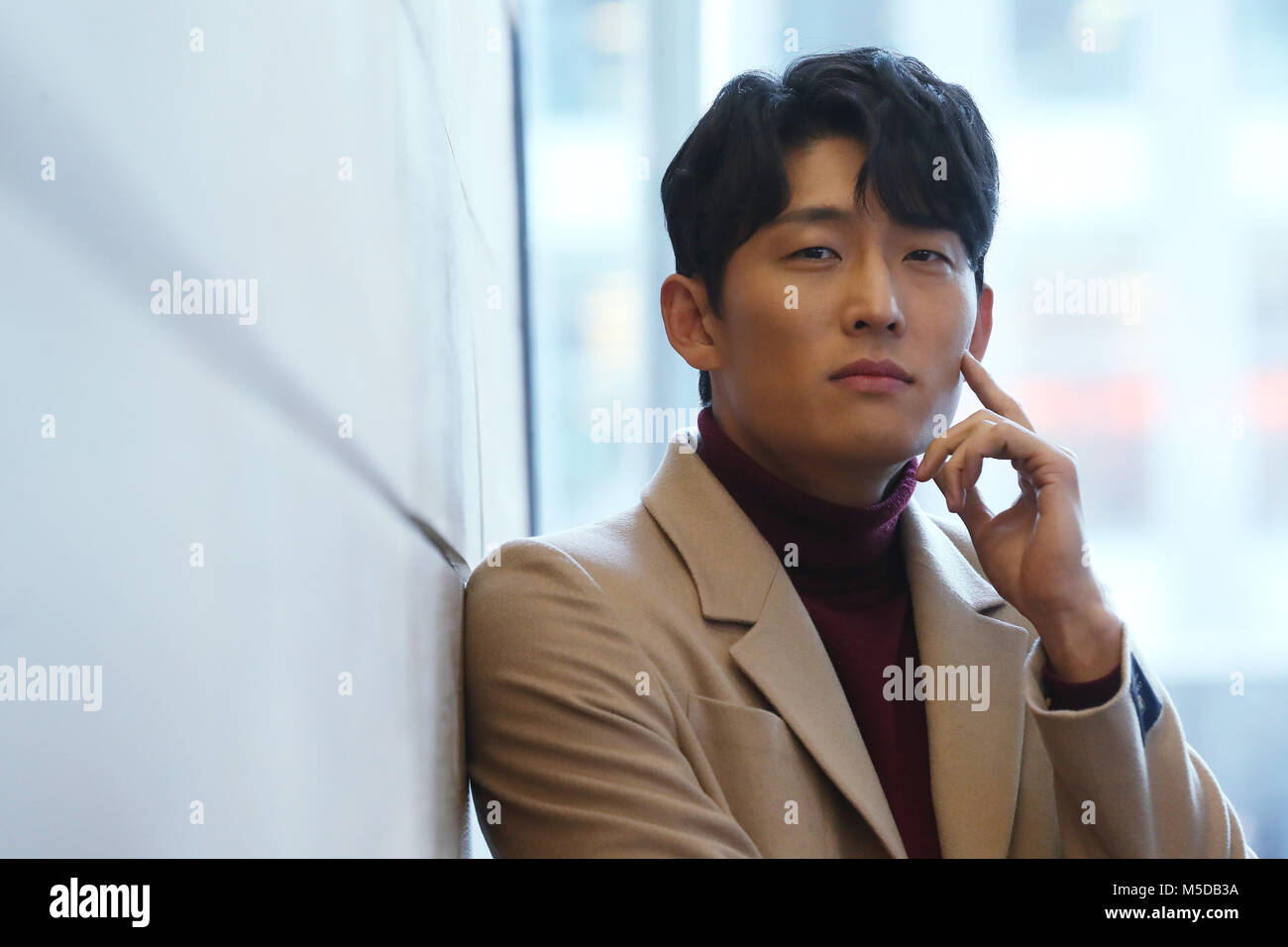 22nd Feb, 2018. S. Korean actor Koh Jun South Korean actor Koh Jun, who ...