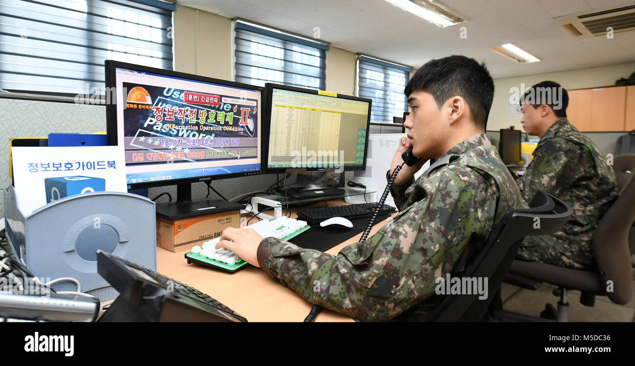 On alert against cyber hacking Members of the Computer Emergency ...
