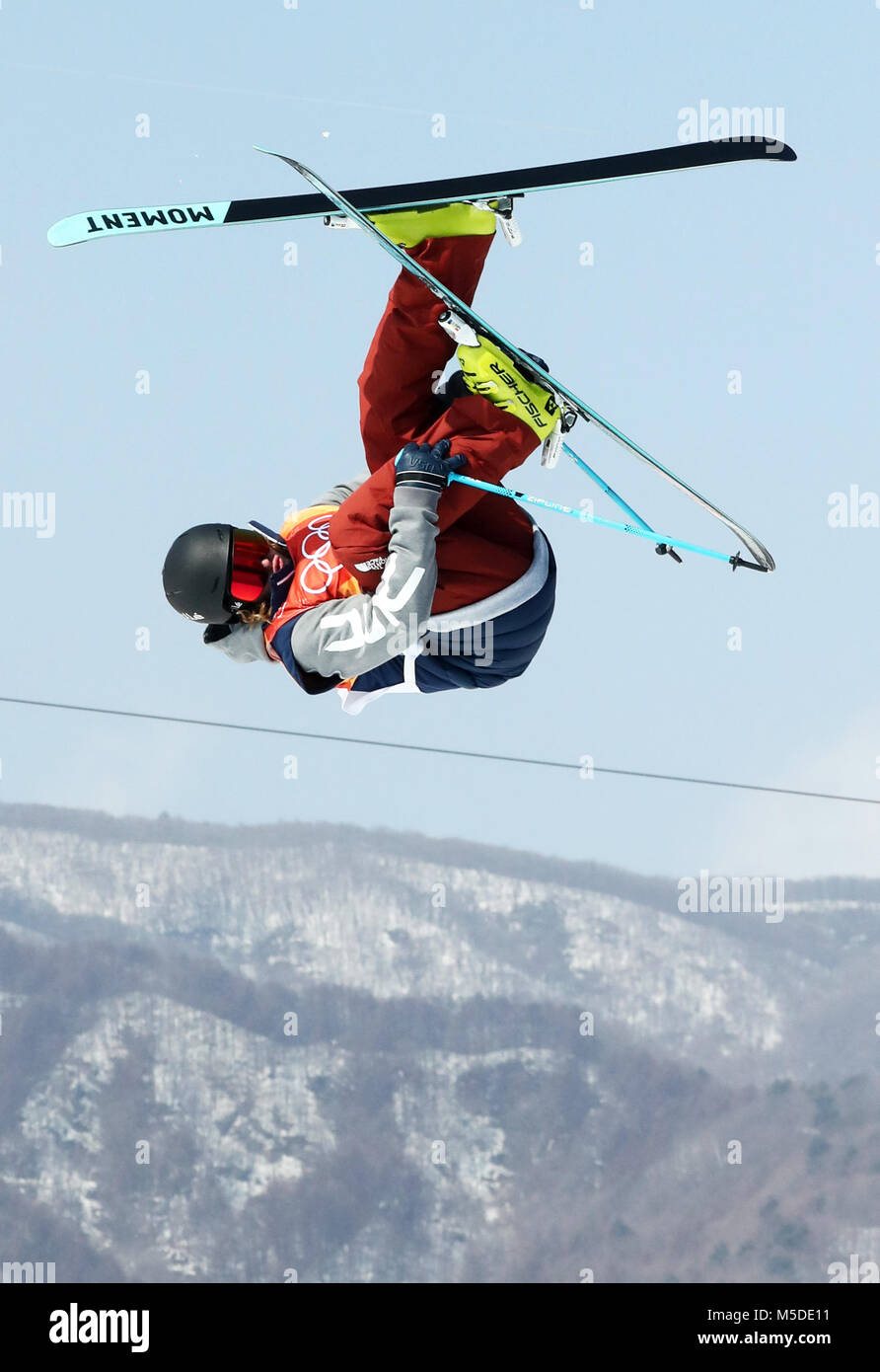 Men's halfpipe finals David Wise of the United States makes a jump ...