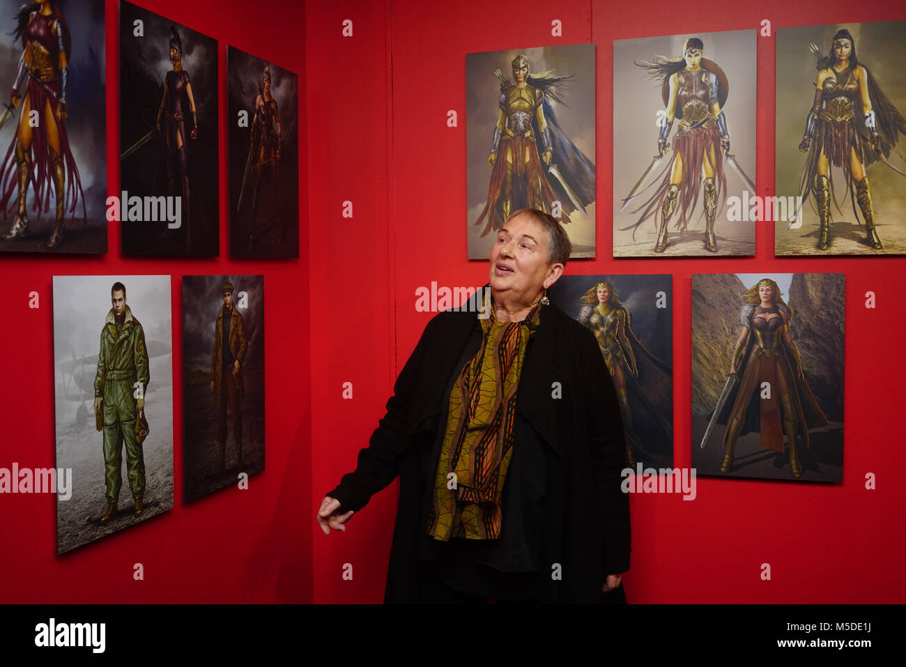 London, England, UK. 22 Feb 2018. Costume designer Lindy Hemming at 'DC ...