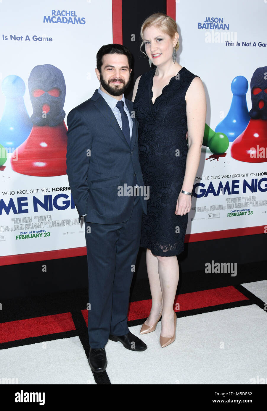 21 February 2018 - Hollywood, California - Samm Levine, Rachel Cushing ...