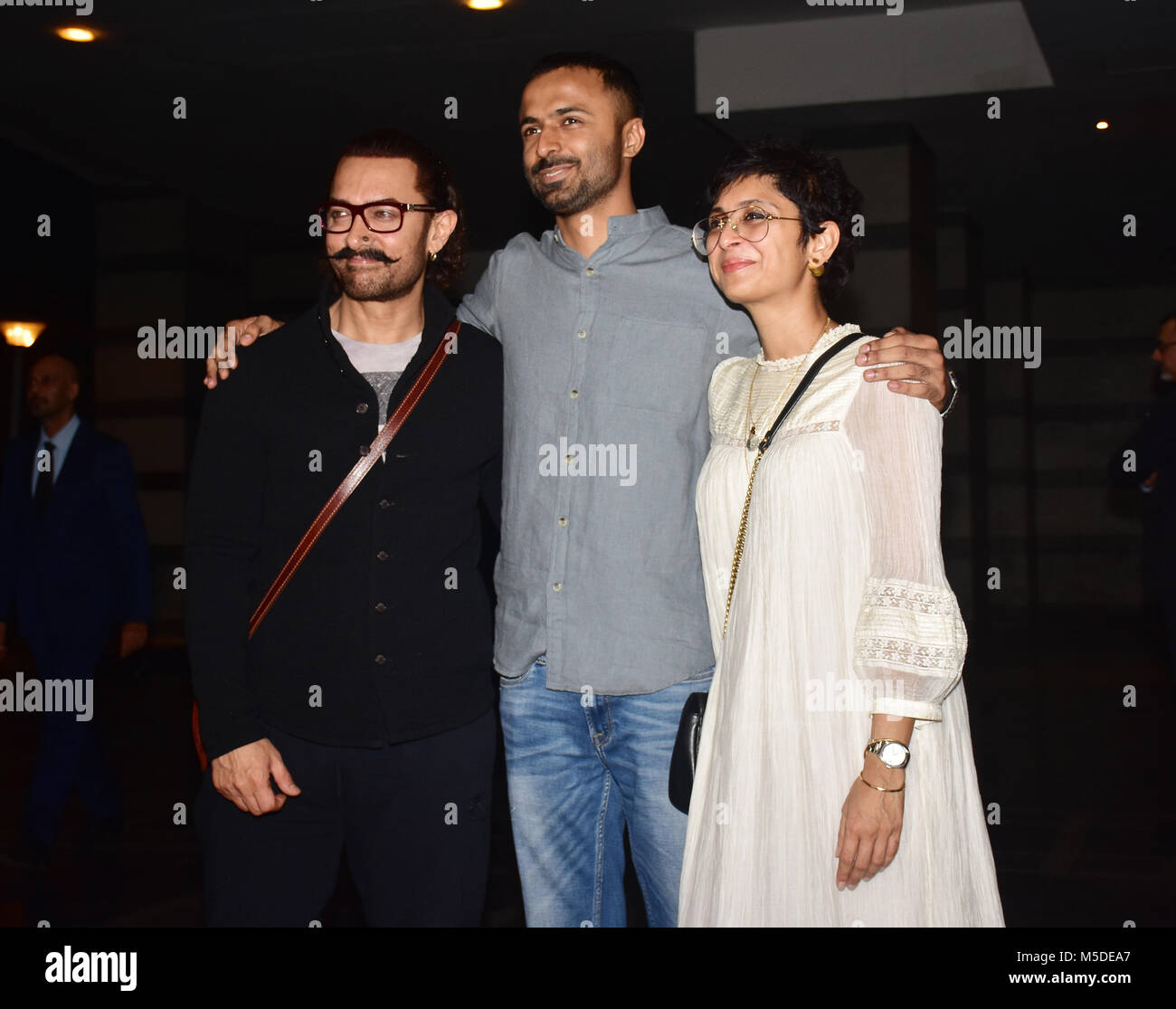 Mumbai, Maharashtra, India. 21st Feb, 2018. Indian film actor Aamir ...