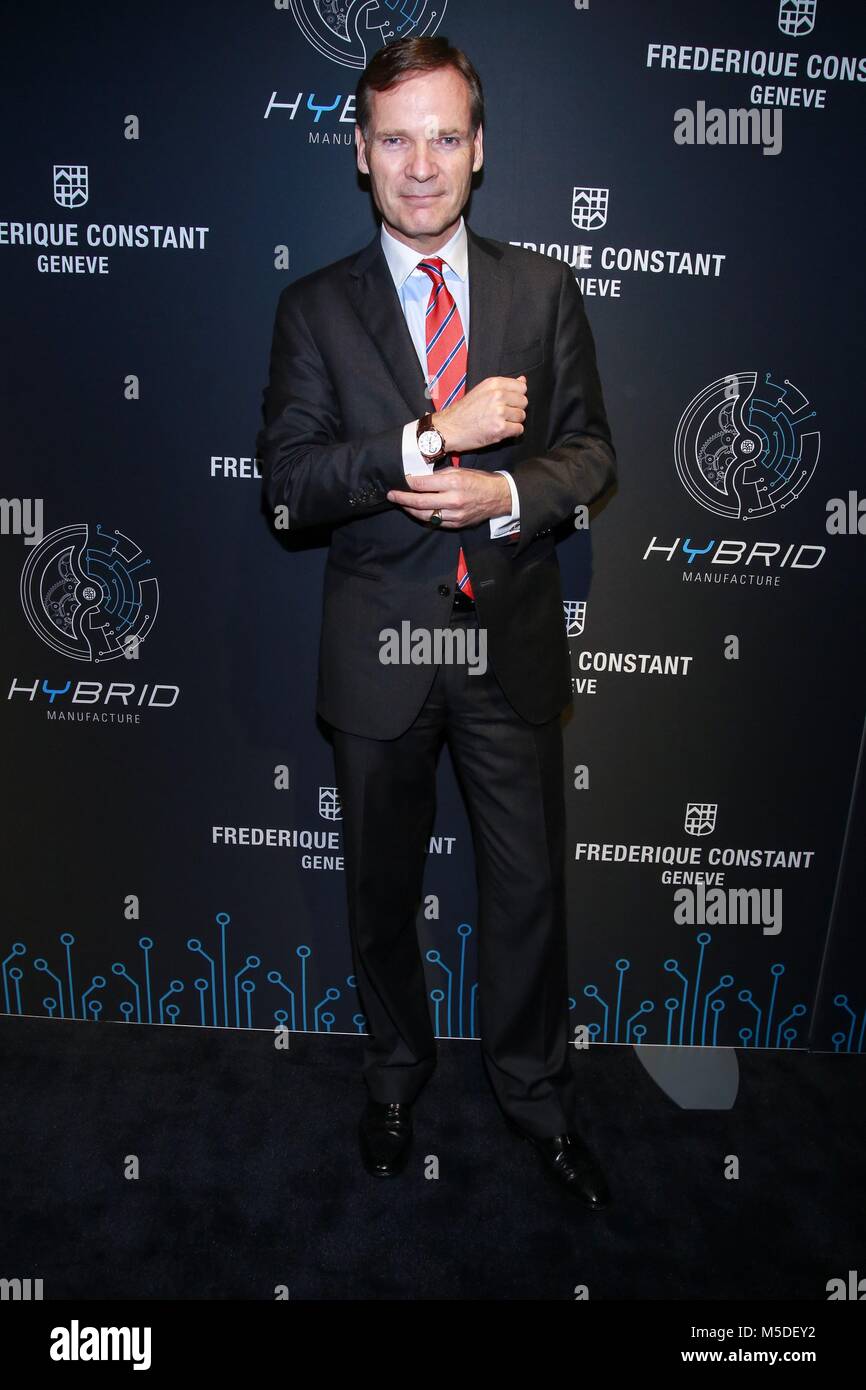 New York, NY, USA. 21st Feb, 2018. Peter Stas at arrivals for ...