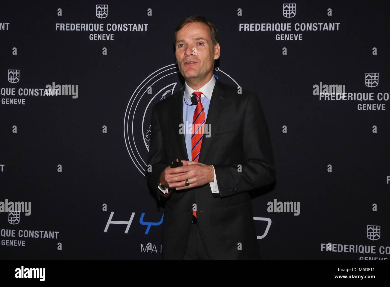 New York, NY, USA. 21st Feb, 2018. Peter Stas at arrivals for ...
