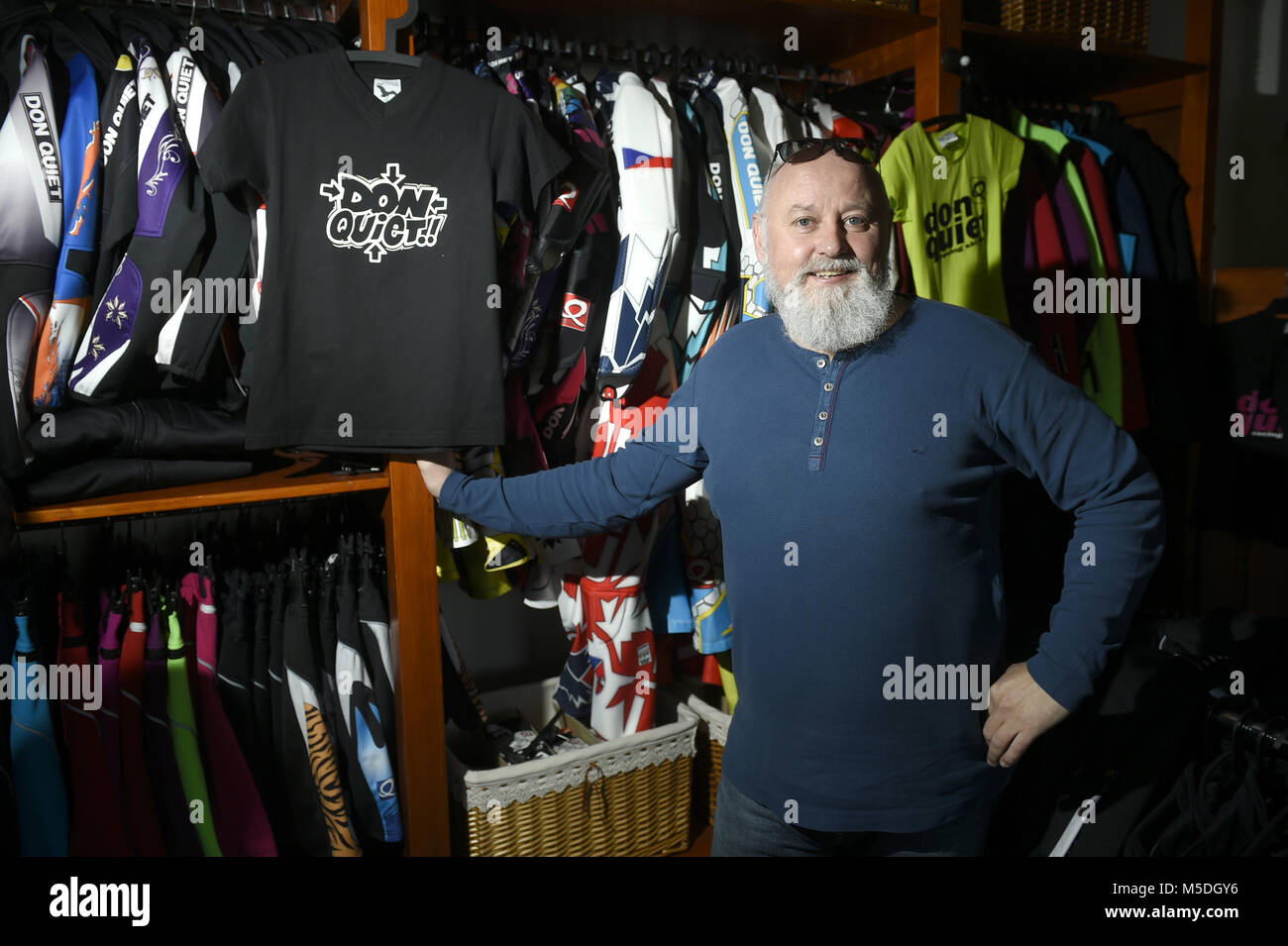 Neratov, Czech Republic. 22nd Feb, 2018. Businessman Ivo Tichy poses ...