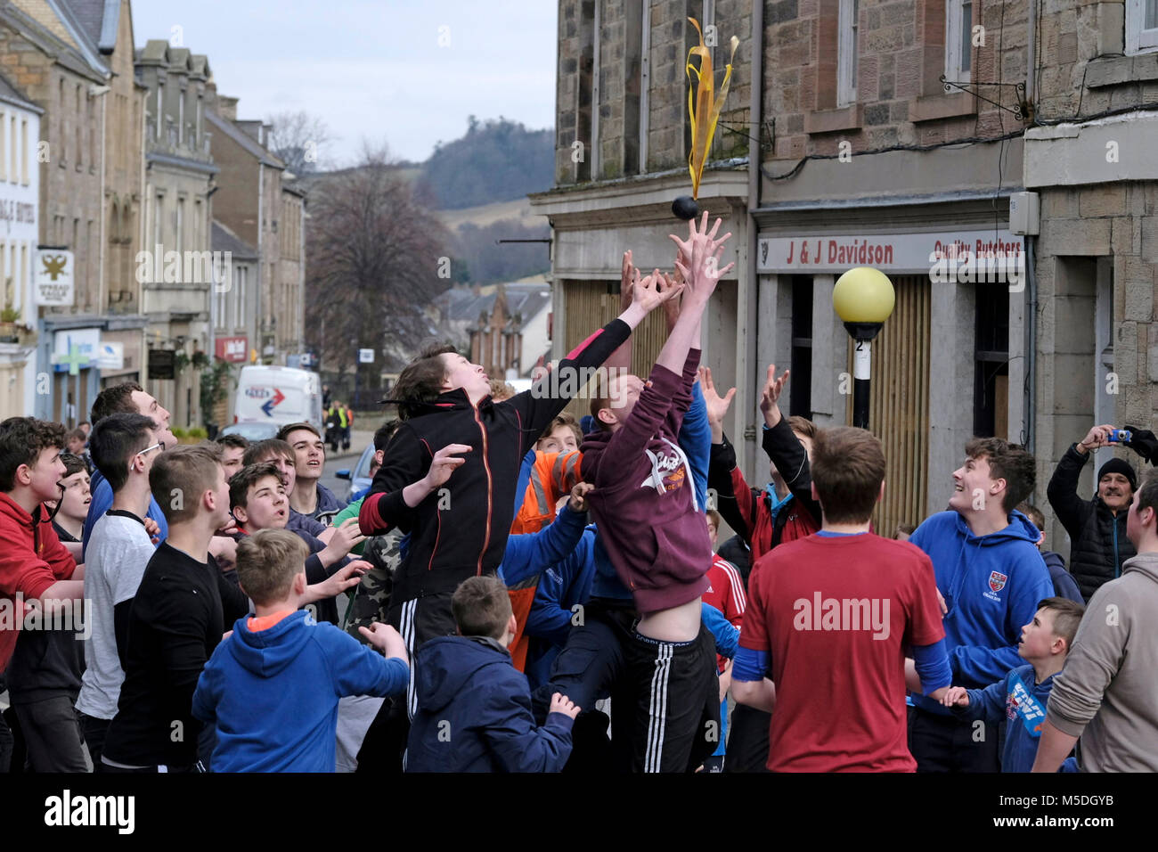 Ba game jedburgh hi-res stock photography and images - Alamy