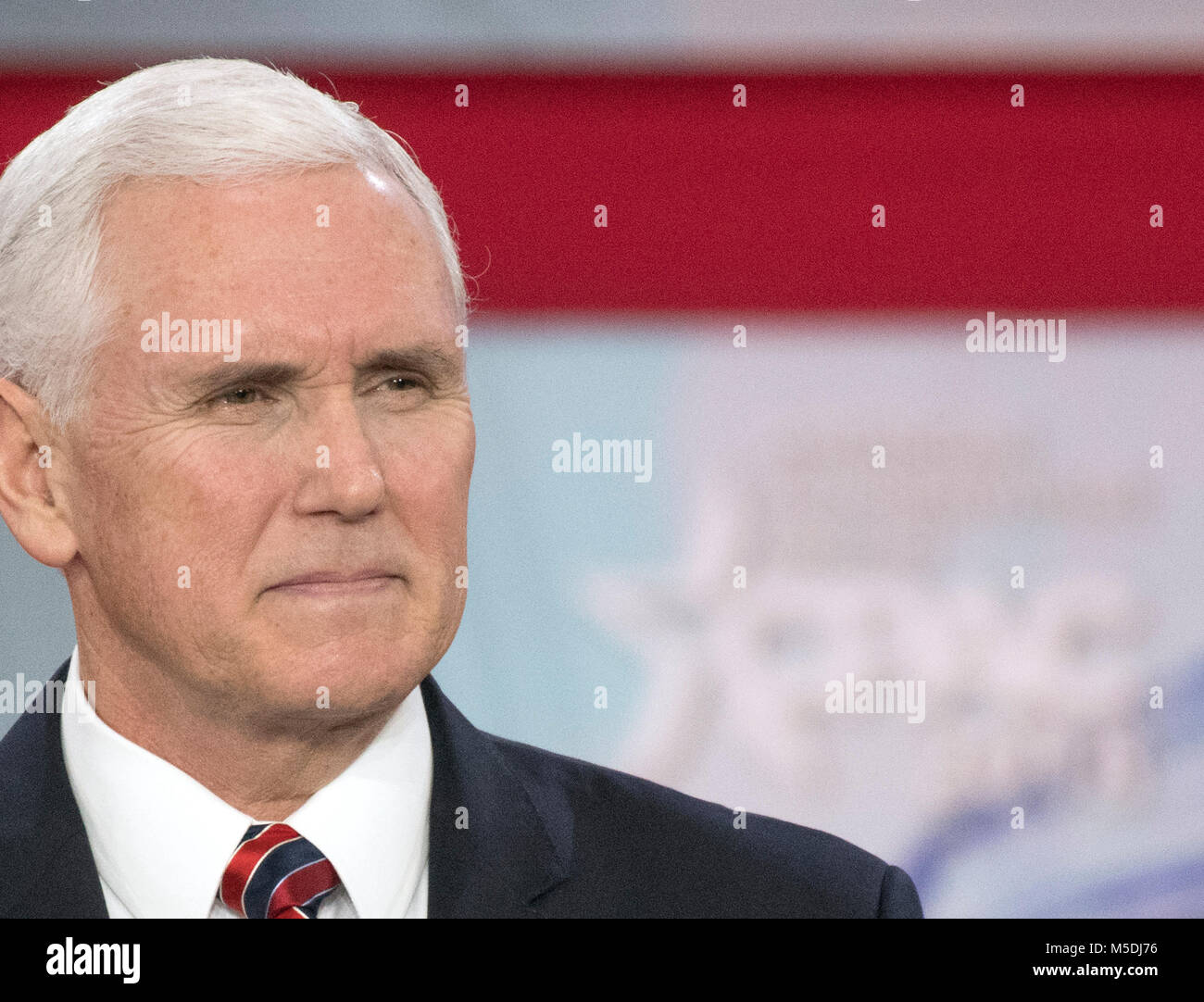United States Vice President Mike Pence speaks at the 2018 Conservative ...
