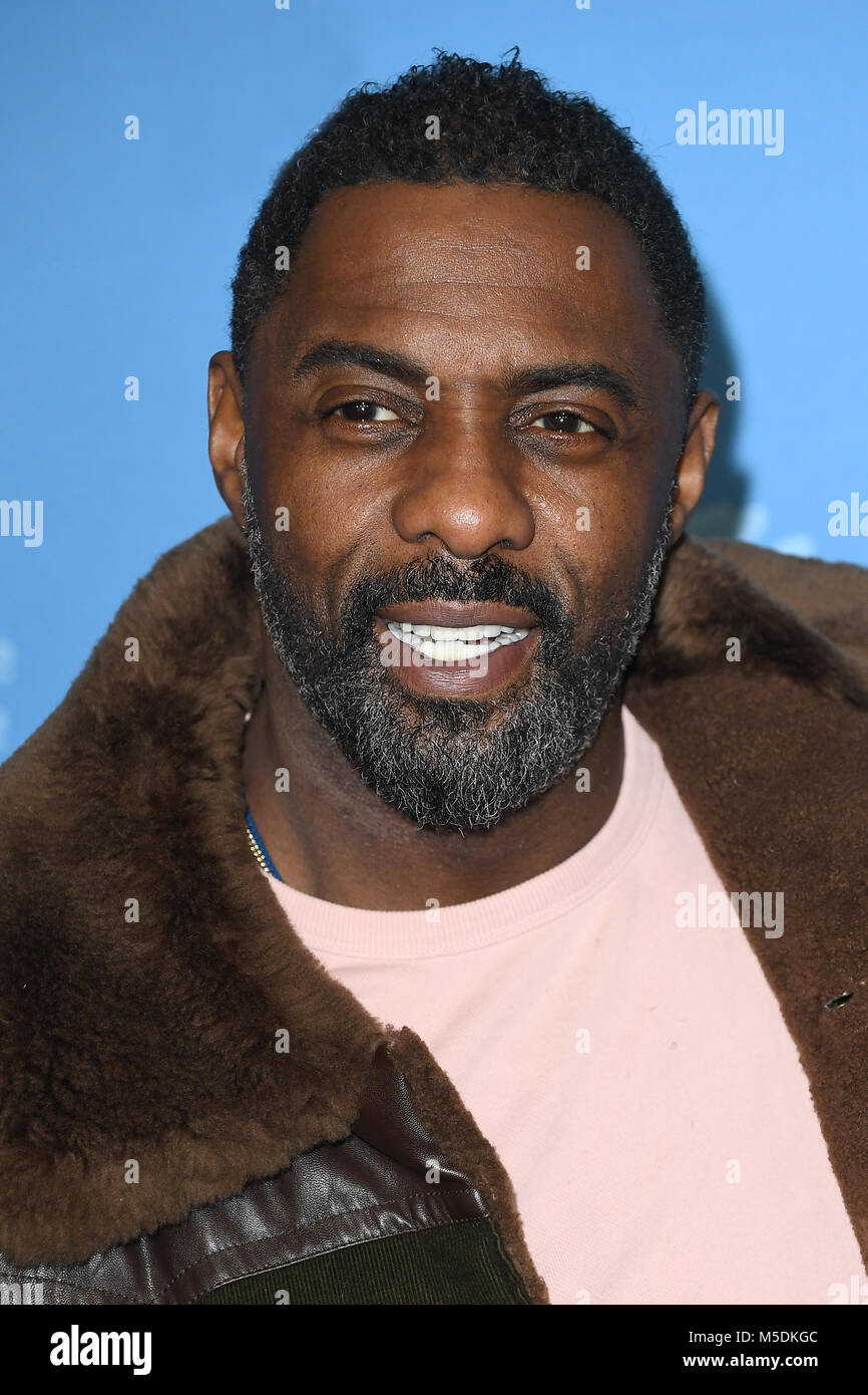 Berlin, Germany. 22nd February, 2018. English actor Idris Elba attends ...