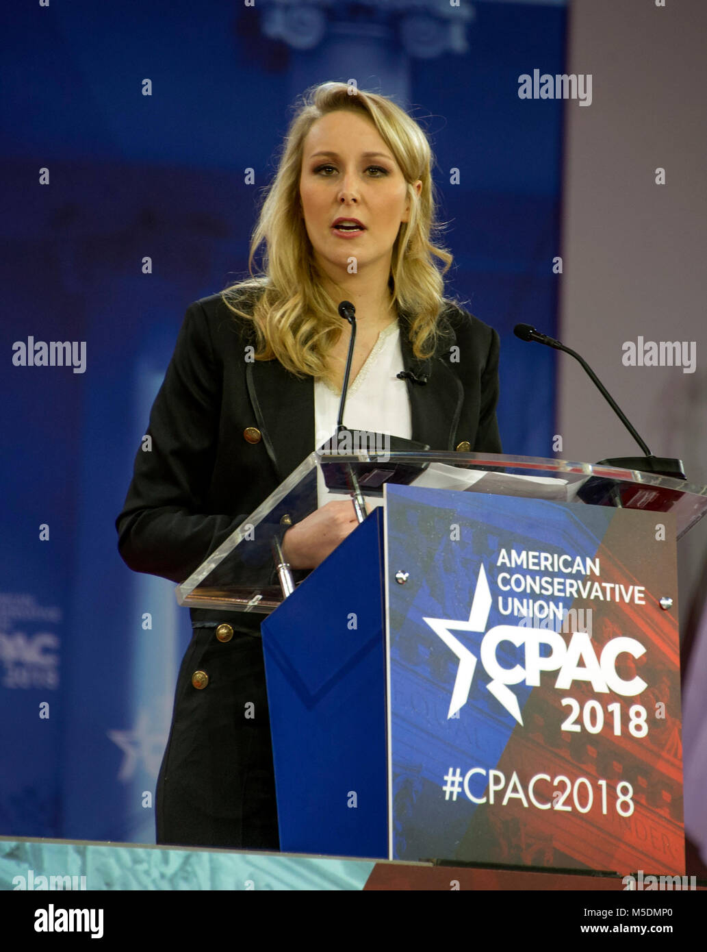 Marion Marchal-Le Pen, granddaughter of National Front founder Jean ...