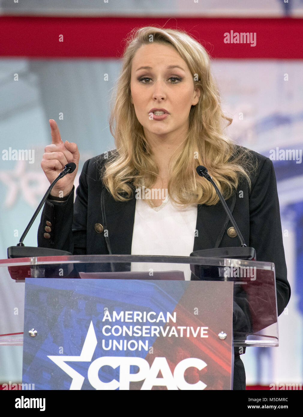 Marion MarŽchal-Le Pen, granddaughter of National Front founder Jean ...