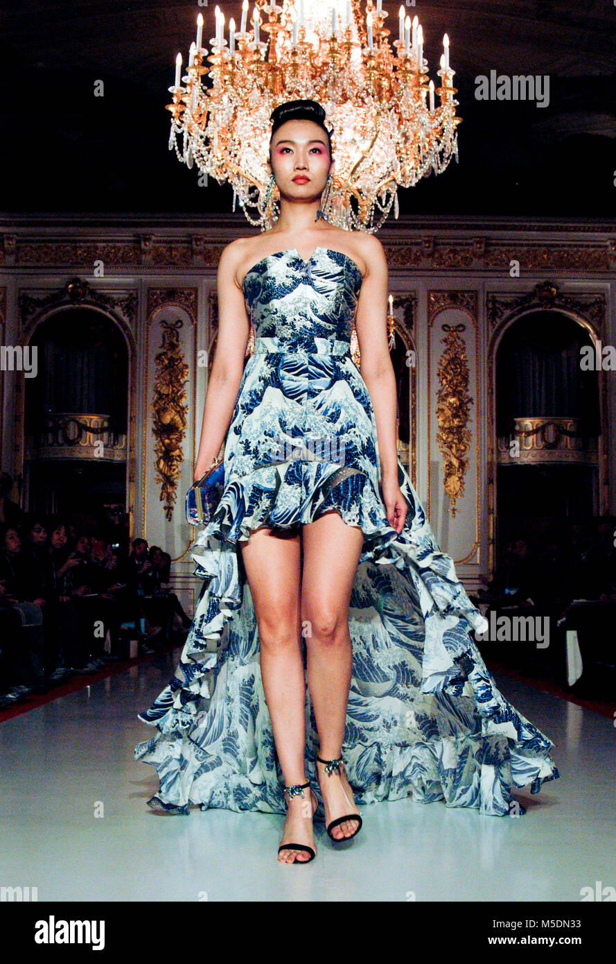 February 20, 2018 - Tokyo, Japan - Japanese Kimono and Bridal designer ...