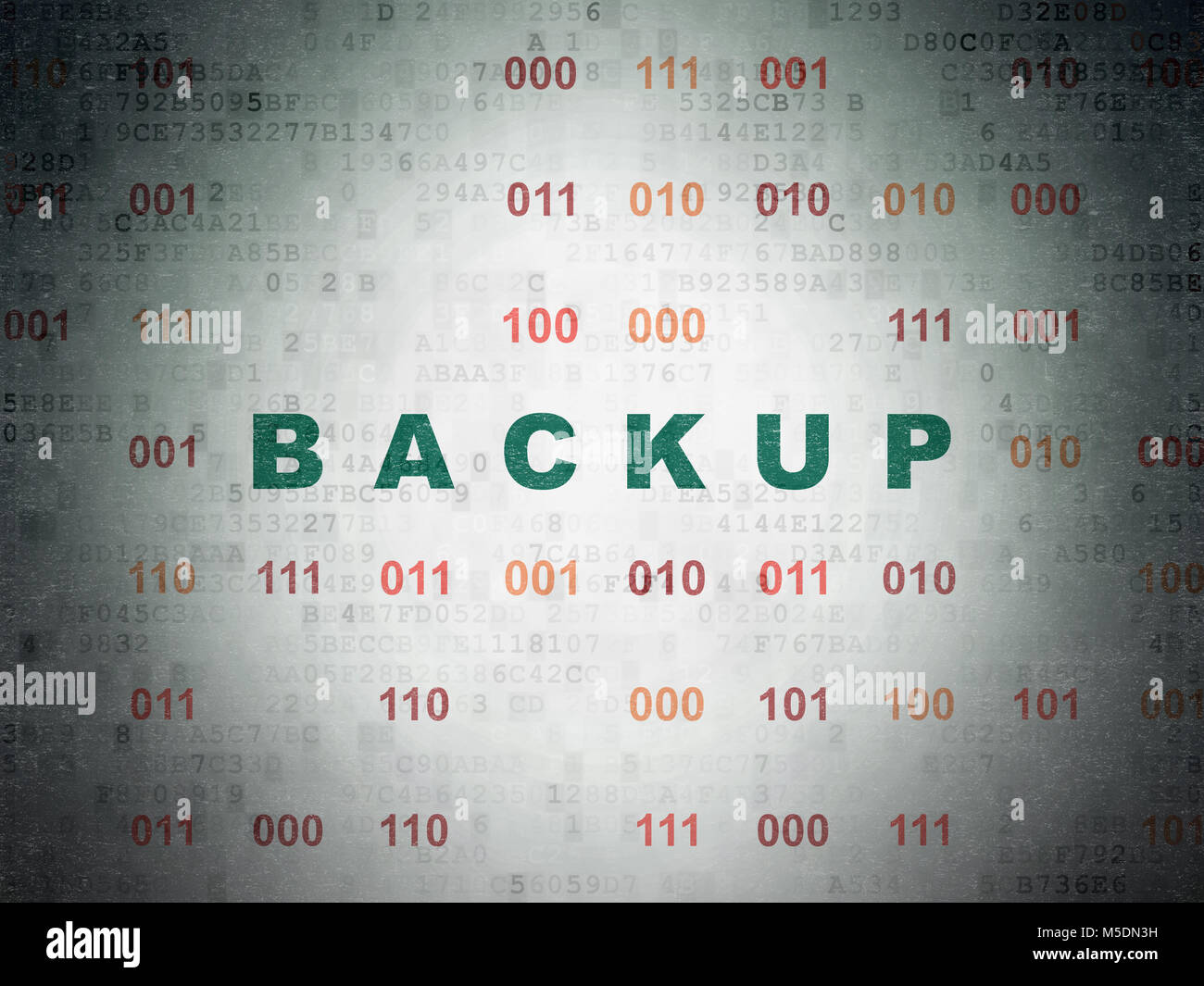 Software concept: Backup on Digital Data Paper background Stock Photo ...