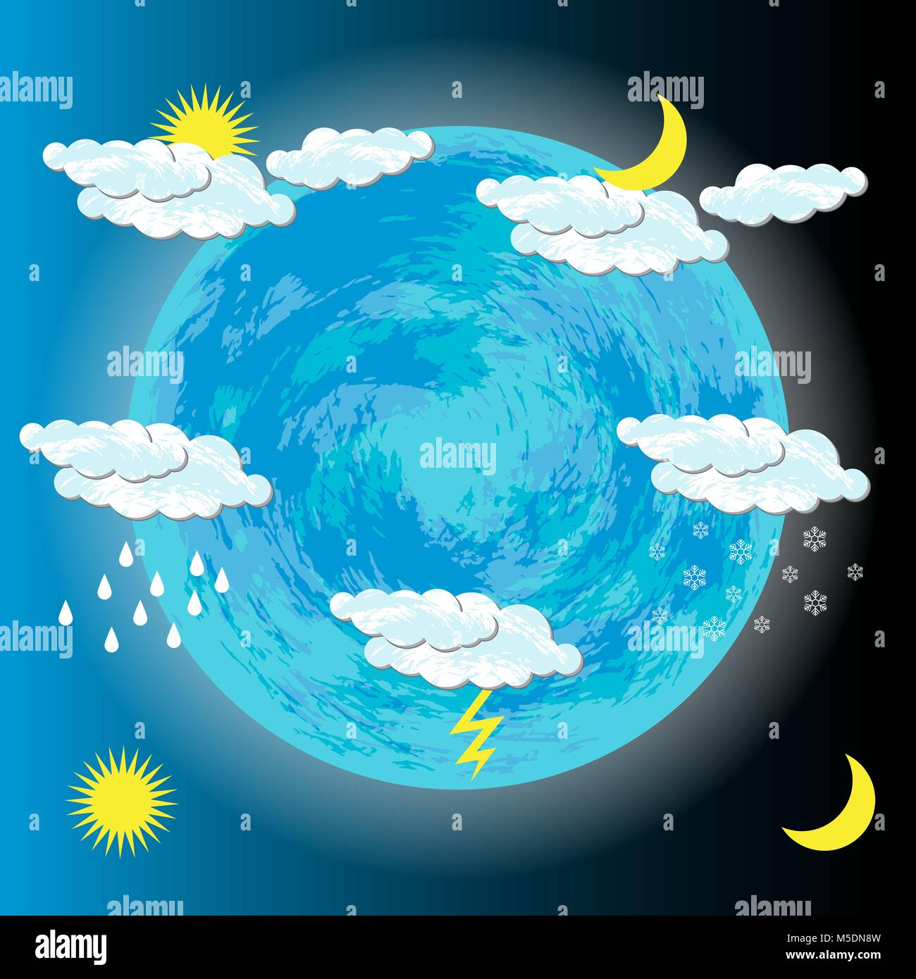 Meteorological analysis Stock Vector Images - Alamy