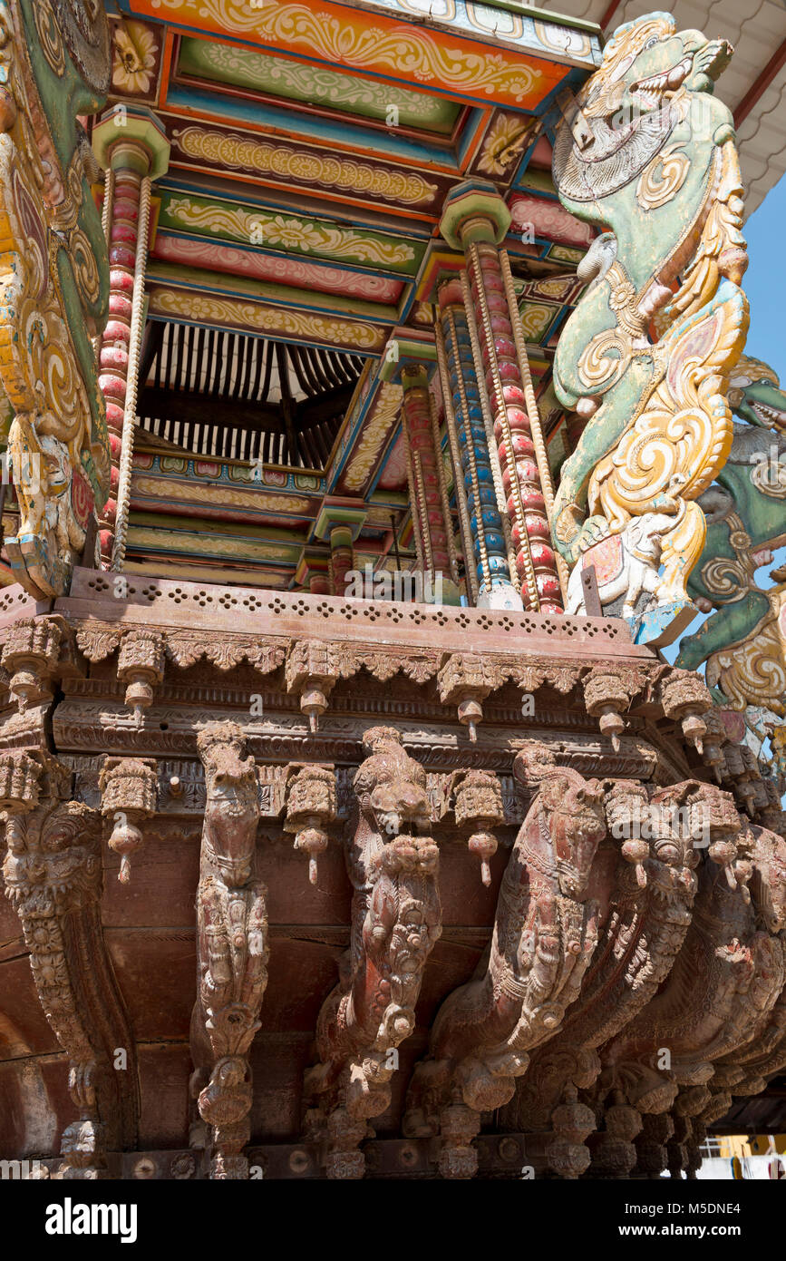Sri Lanka, Region Chilaw, Asia, Munneeswaram temple Stock Photo - Alamy