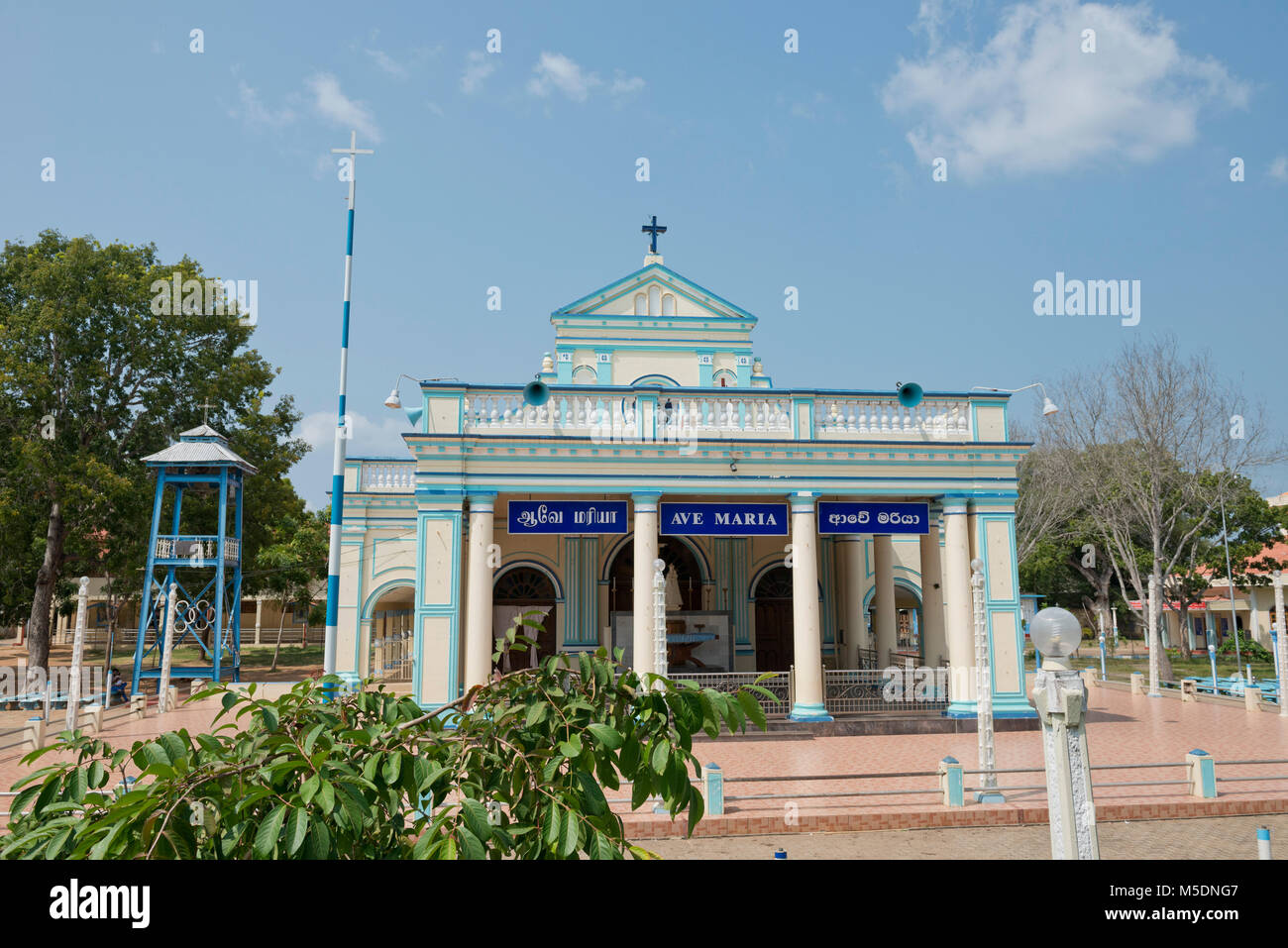 Sri Lanka, Region Mannar, Asia, Madhu Church, church Stock Photo - Alamy