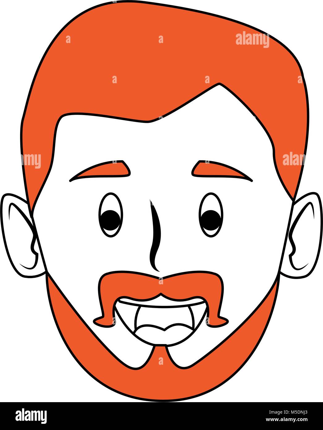 Man smiling cartoon Stock Vector Image & Art - Alamy