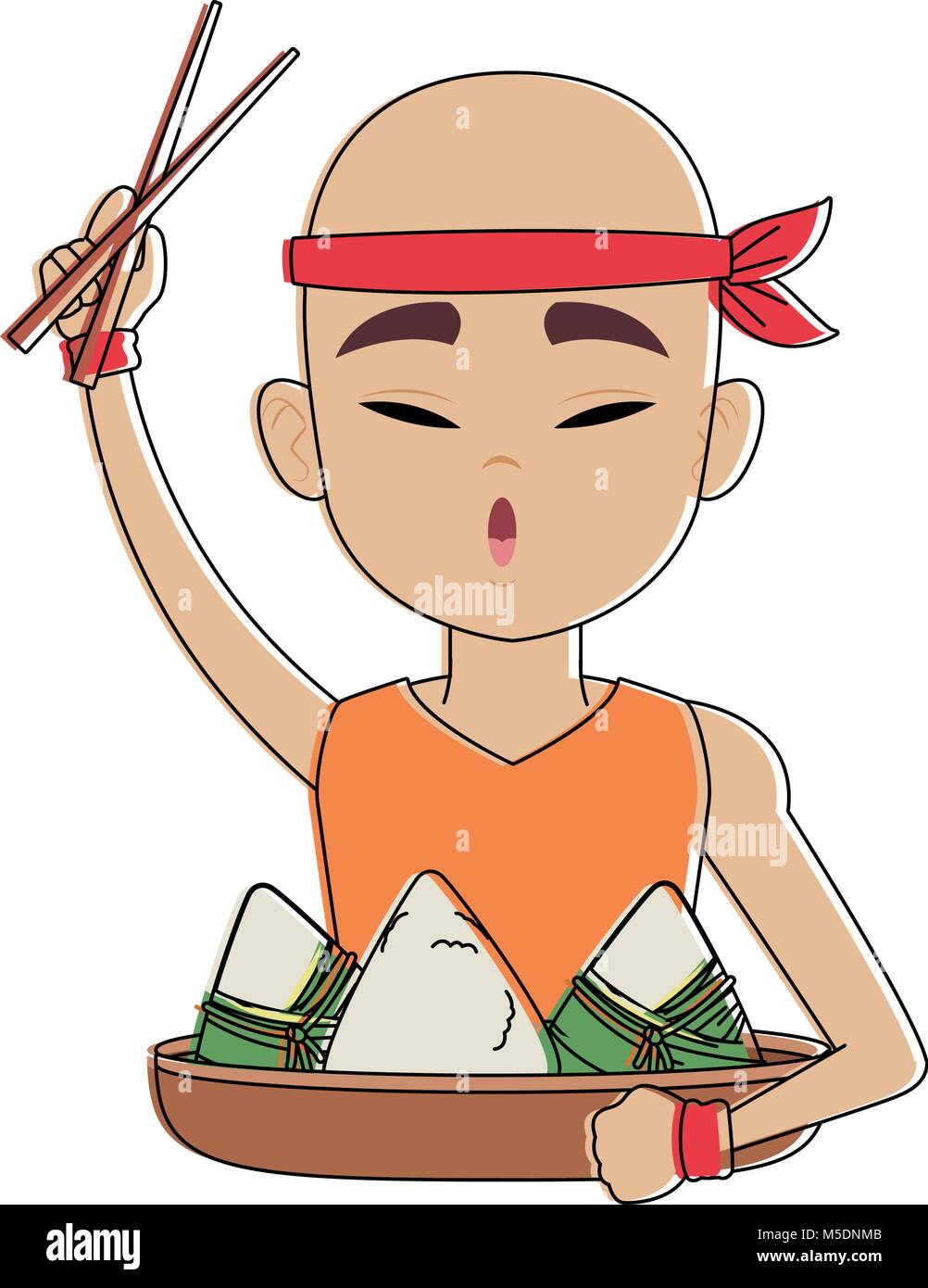 Chinese chopsticks vintage Stock Vector Images - Alamy