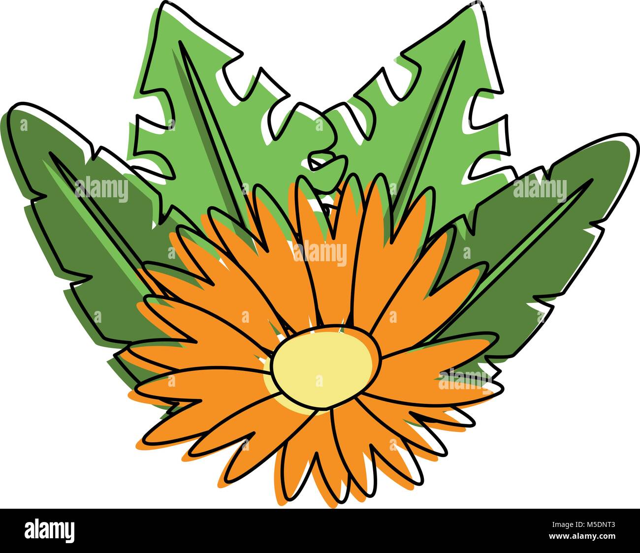 Guard flower Stock Vector Images - Alamy