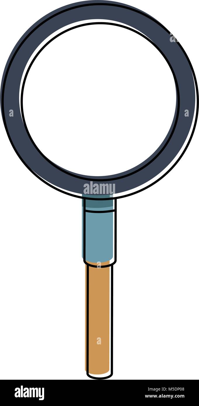 Magnifying glass symbol Stock Vector Image & Art - Alamy