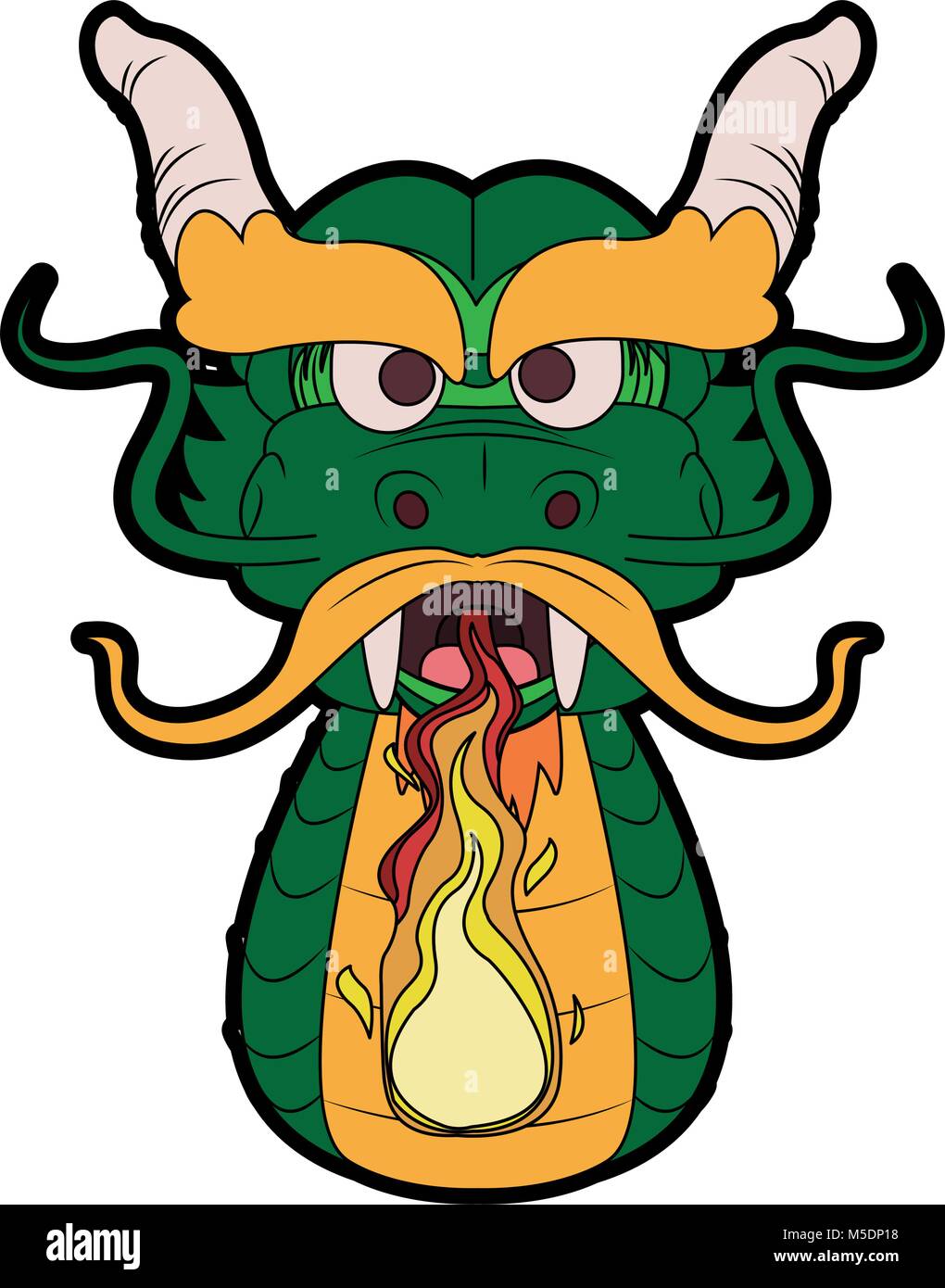 Dragon monster cartoon Stock Vector Image & Art - Alamy