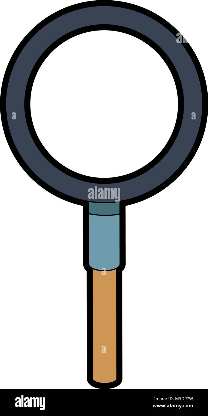 Magnifying glass symbol Stock Vector Image & Art - Alamy