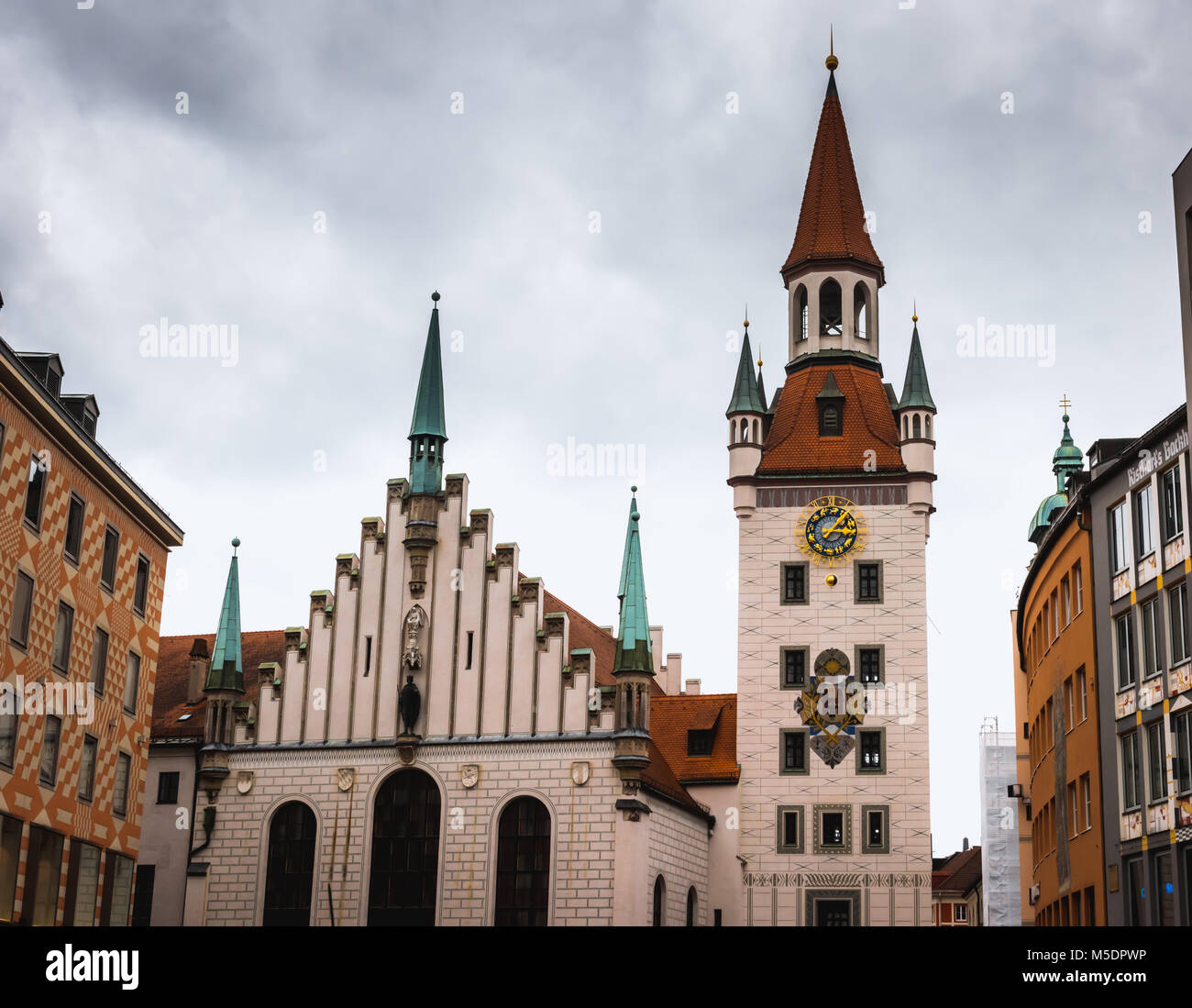 Marienplatz architecture hi-res stock photography and images - Alamy