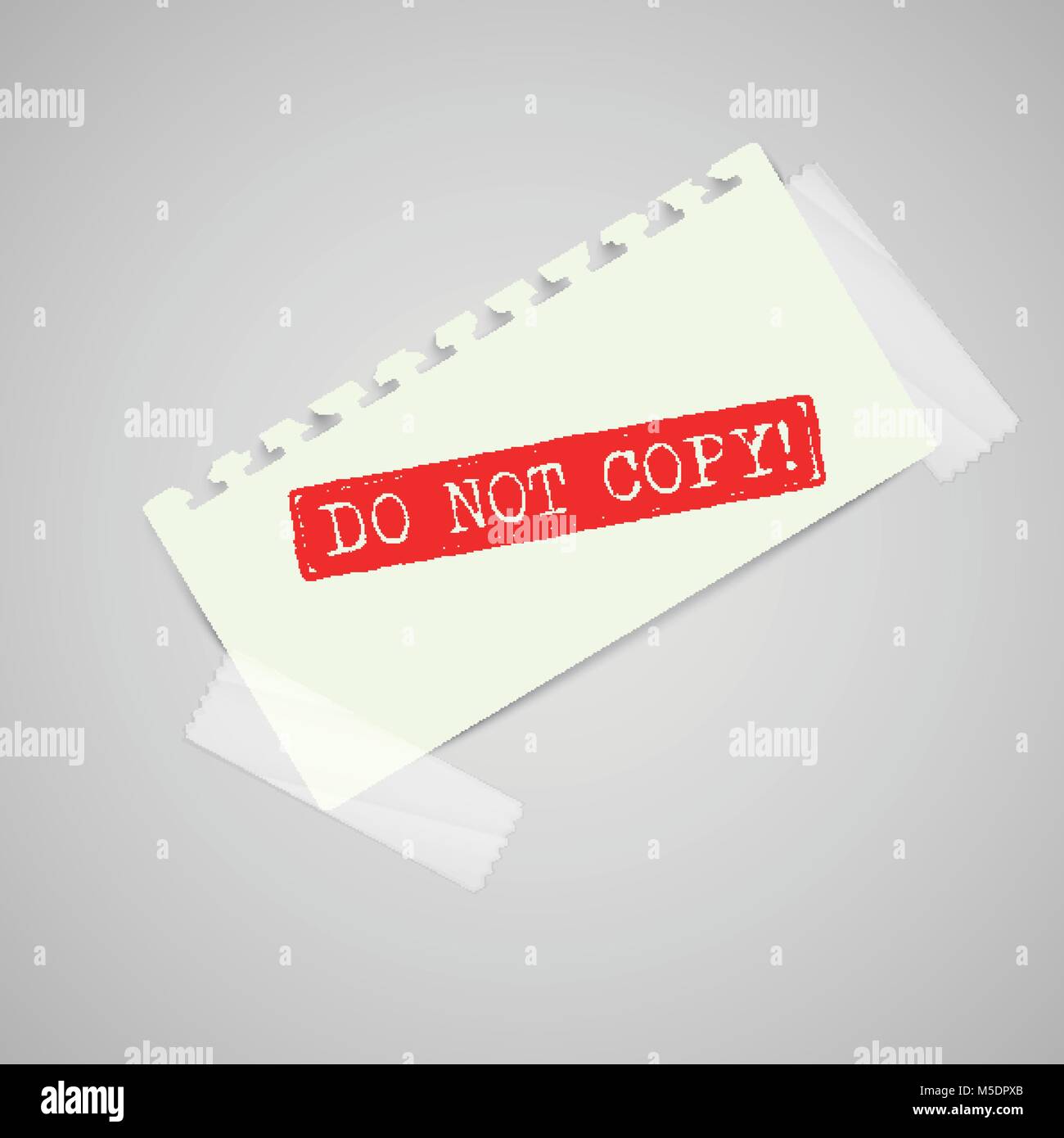 Note of warning Stock Vector Images - Alamy