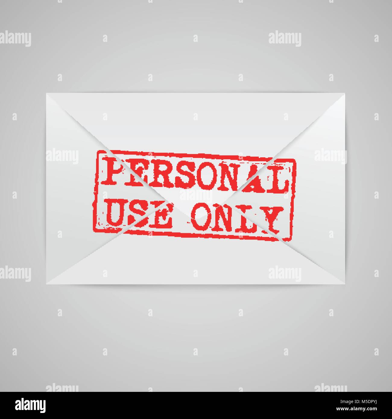 An envelope with a warning sign, vector Stock Vector Image & Art - Alamy