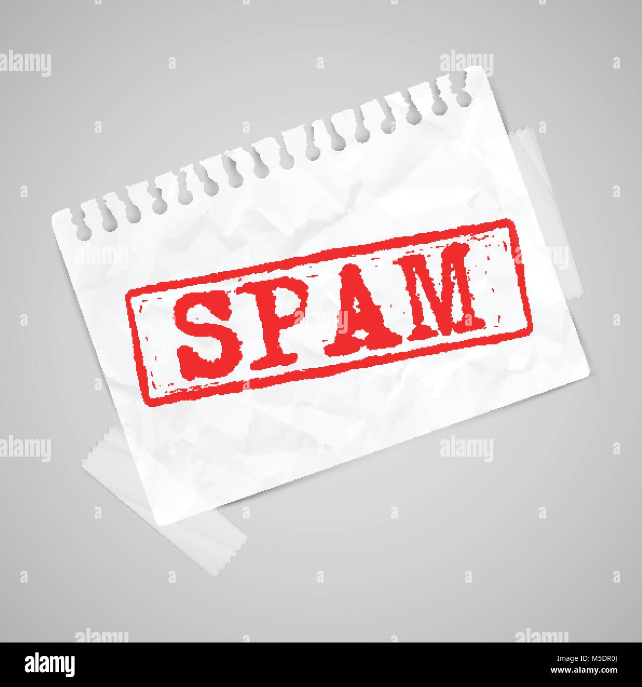 An envelope with a warning sign, vector Stock Vector Image & Art - Alamy