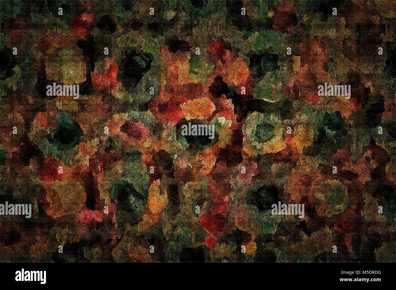 Abstract background of colored grunge texture of blurred paint smears ...