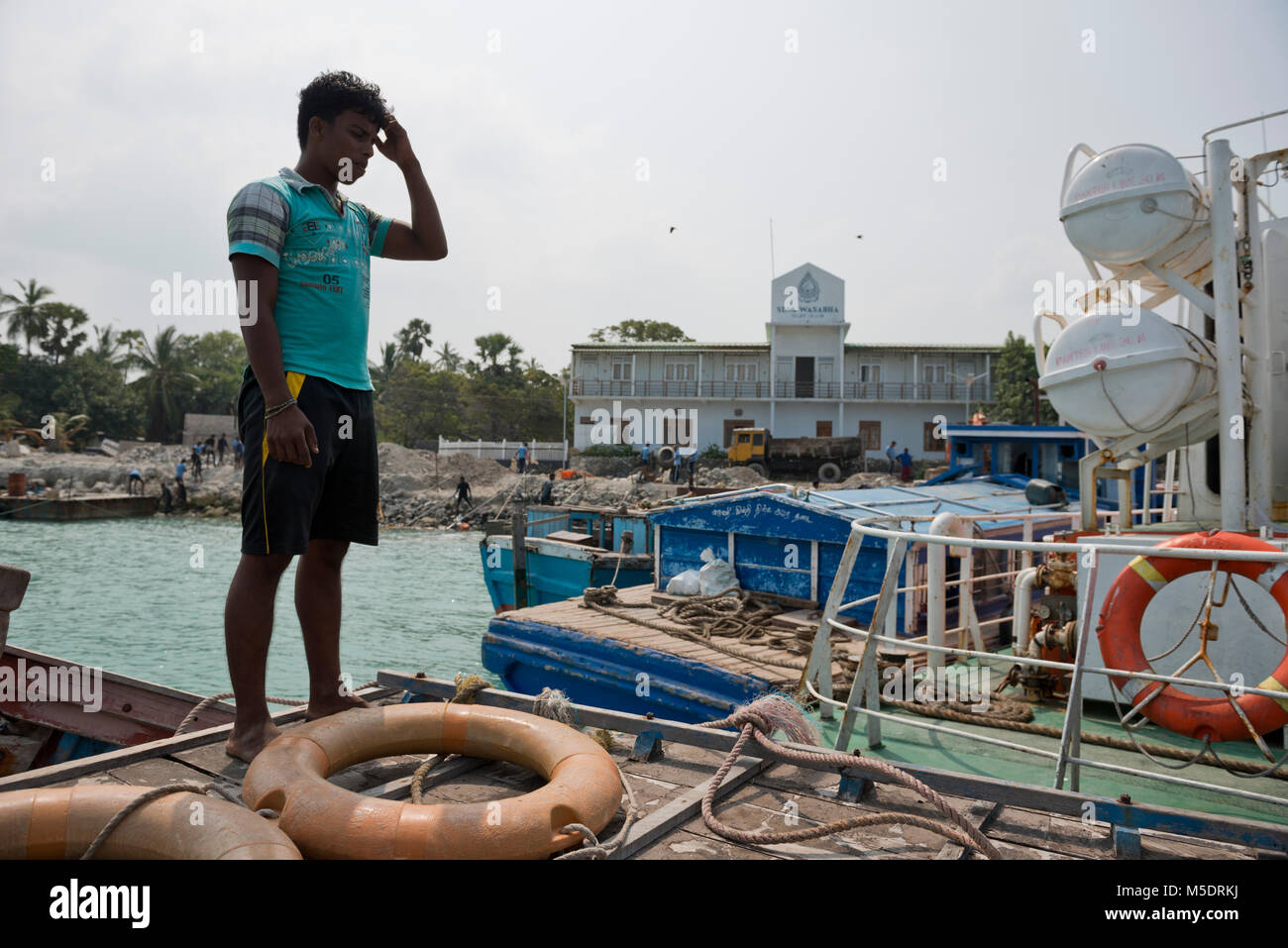 Sri Lanka, Jaffna, Delft Island, Neduntheevu, Neduntivu, Asia, portrait ...