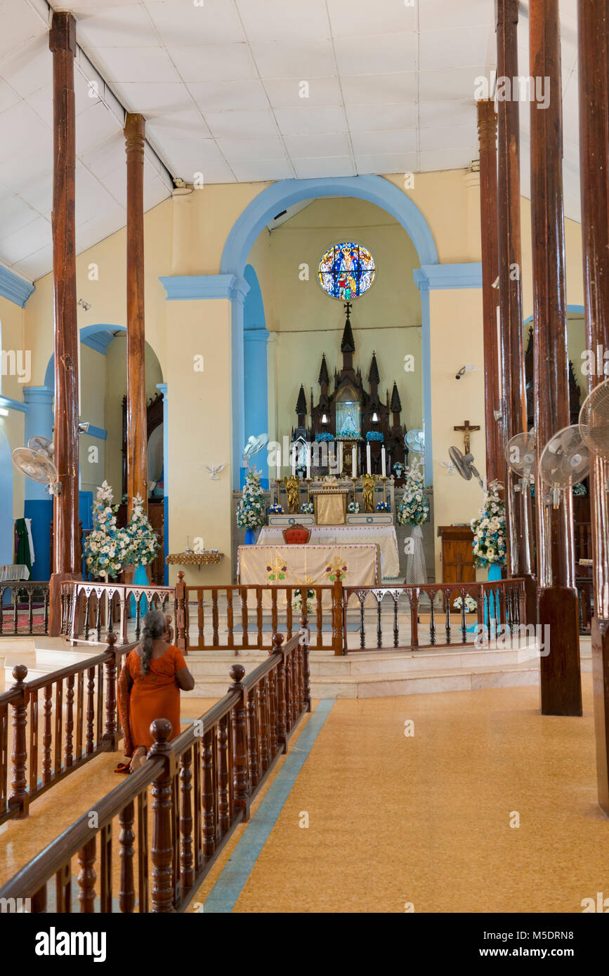 Sri Lanka, Mannar, Asia, Madhu Church Stock Photo - Alamy