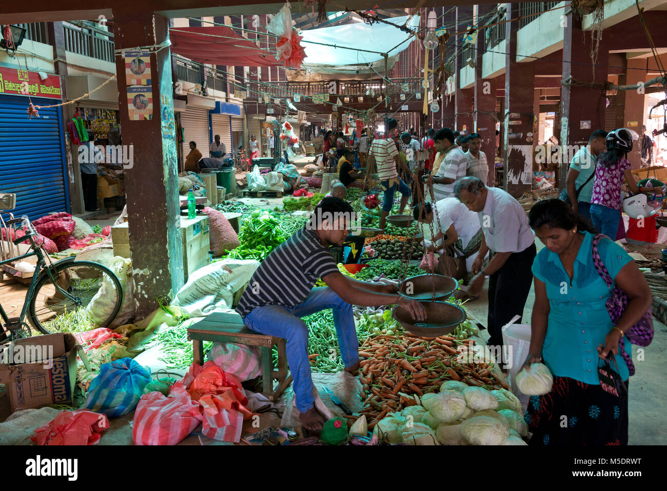 Sri Lanka, Matara, Asia, market, portrait Stock Photo - Alamy