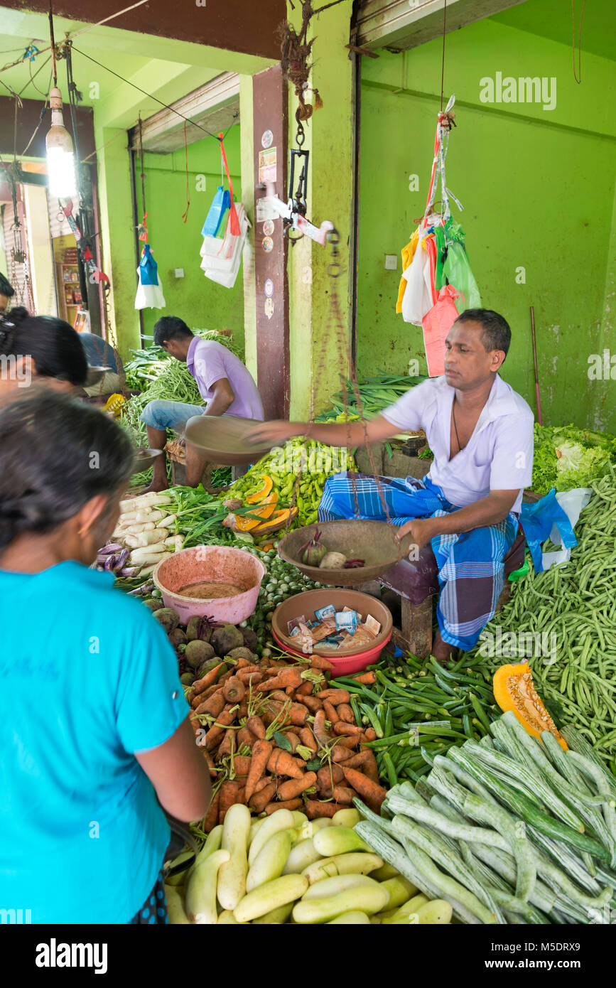Sri Lanka, Matara, Asia, market, portrait Stock Photo - Alamy