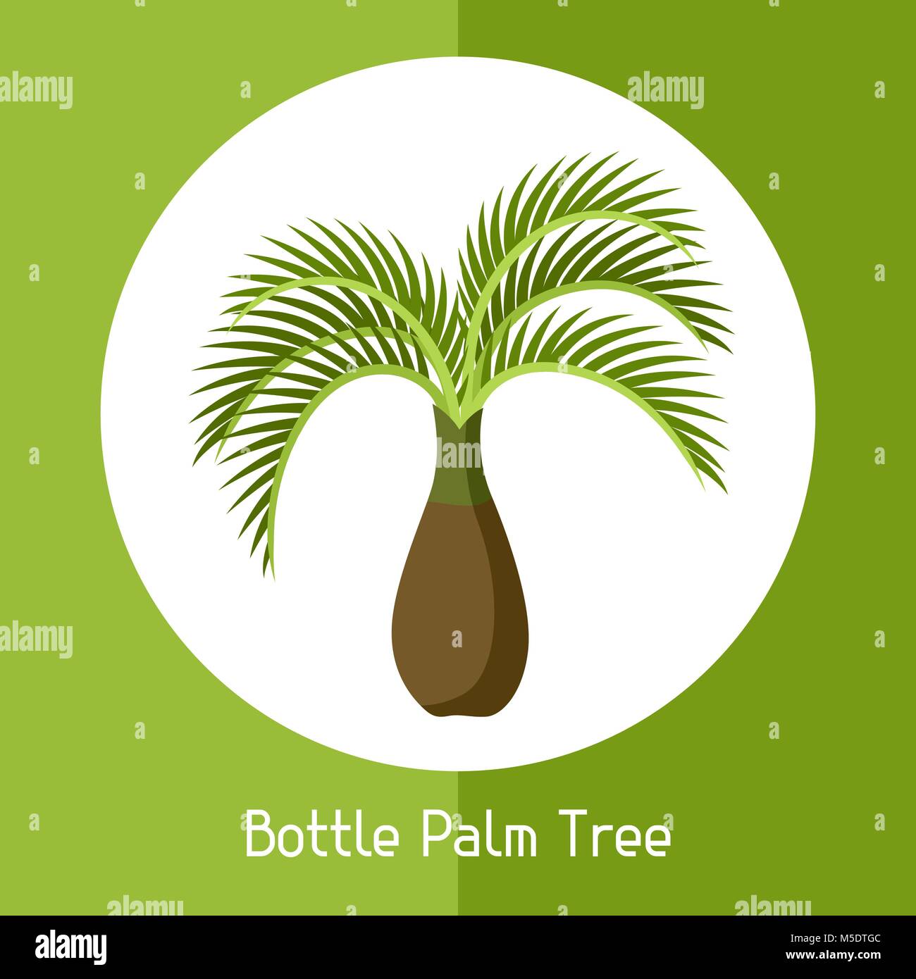 Bottle tree garden Stock Vector Images - Alamy
