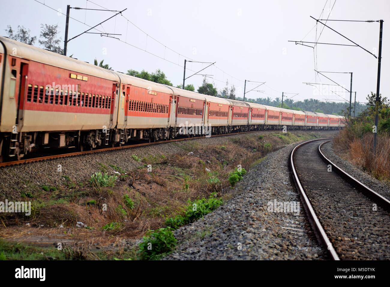 Indian Train - Transportation Stock Photo - Alamy