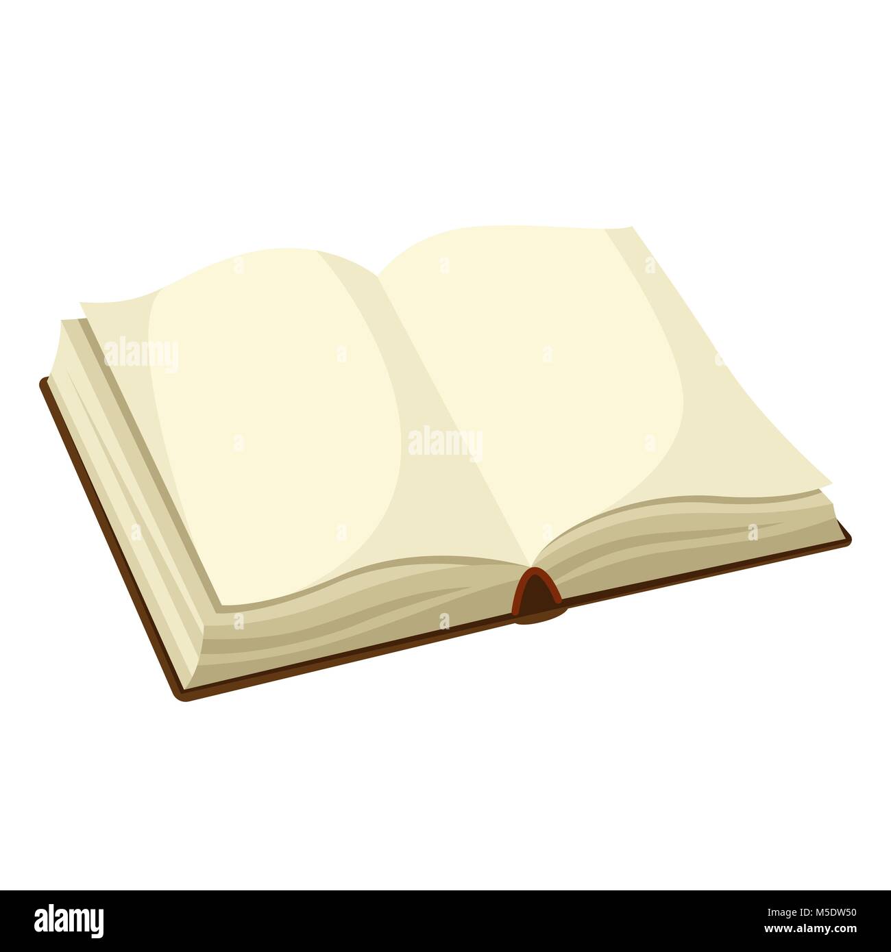 Open blank book. Illustration for education and school Stock Vector ... Open blank book. Illustration for education and school Stock Vector ...