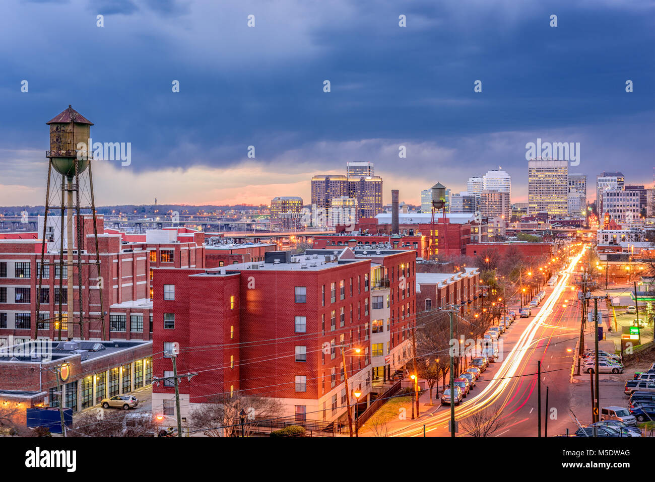 Richmond, Virginia, USA downtown cityscape Stock Photo - Alamy