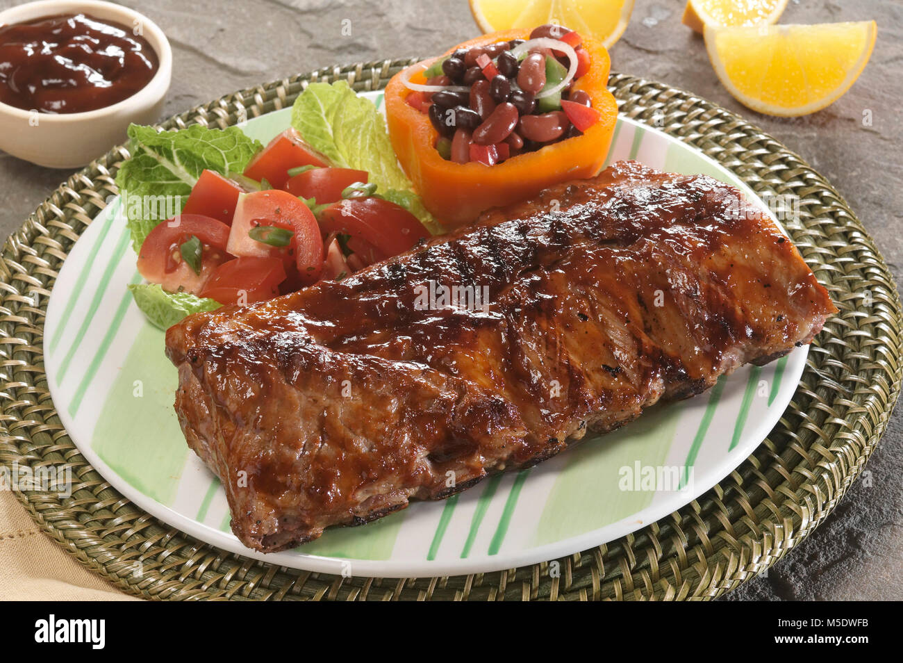 Pork Short Ribs Stock Photo - Alamy