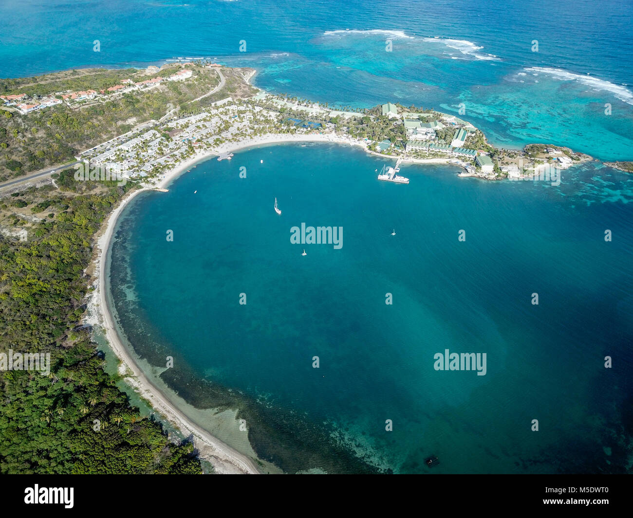 Mamora Bay, Antigua Stock Photo - Alamy
