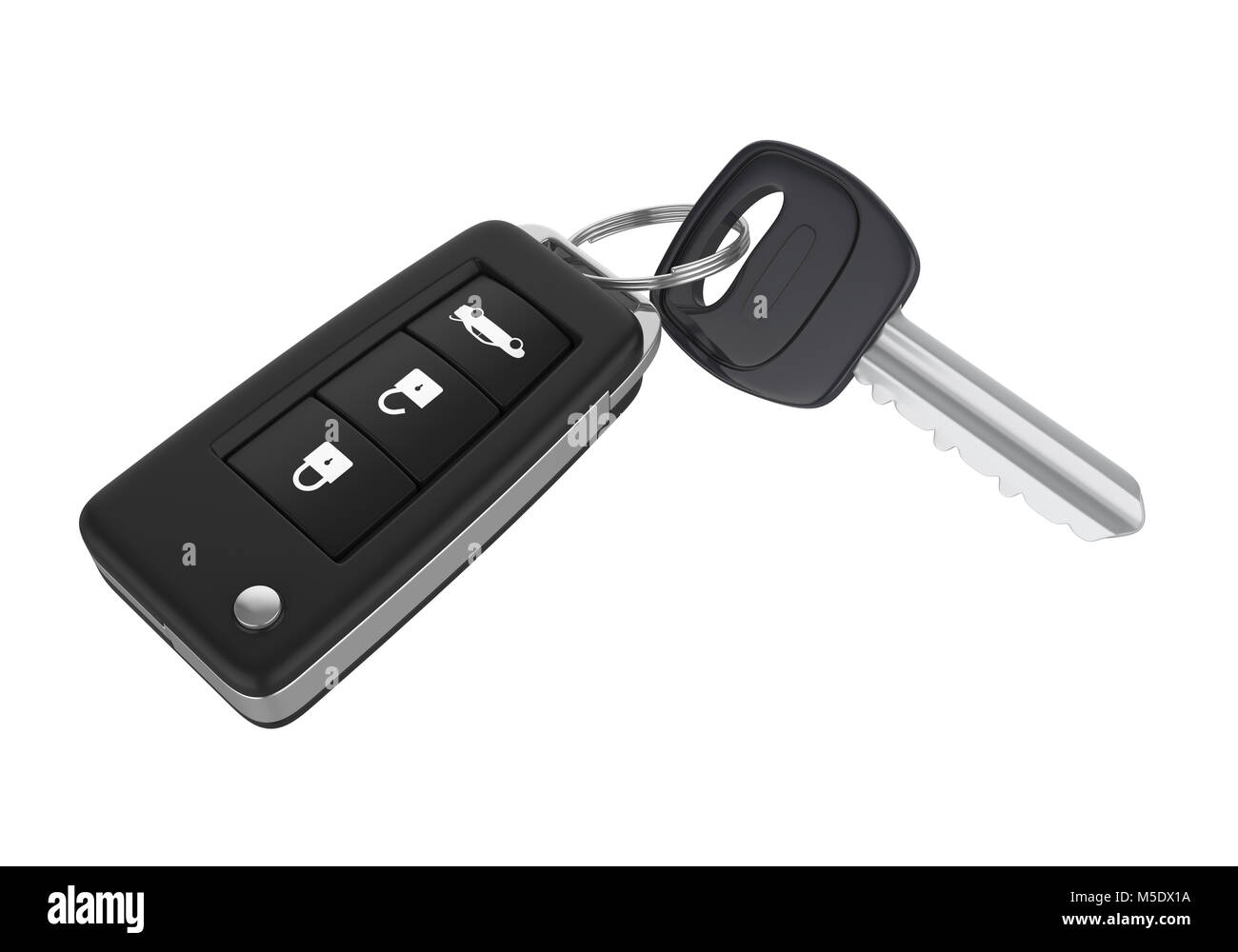 Car Key Isolated Stock Photo - Alamy